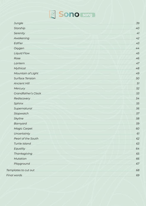 Tongue Drum Music Book - 50 Songs for Meditation, Mantras, Autogenic T