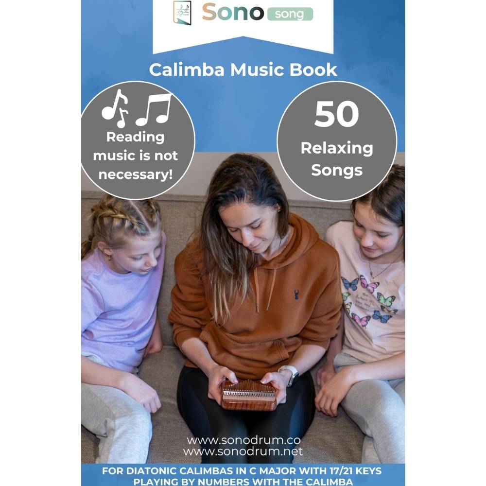 Kalimba music book - 50 relaxing songs - reading music not necessary ...