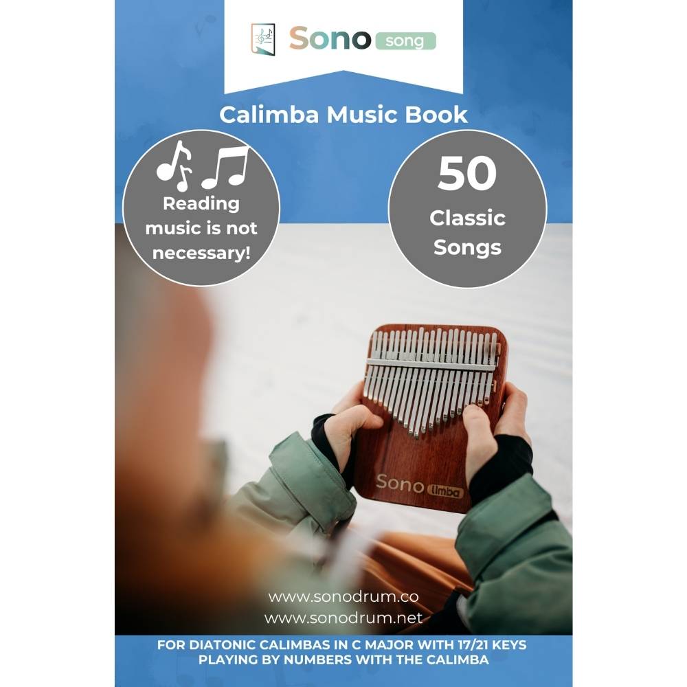 Kalimba music book - 50 Classic songs - reading music not necessary ...